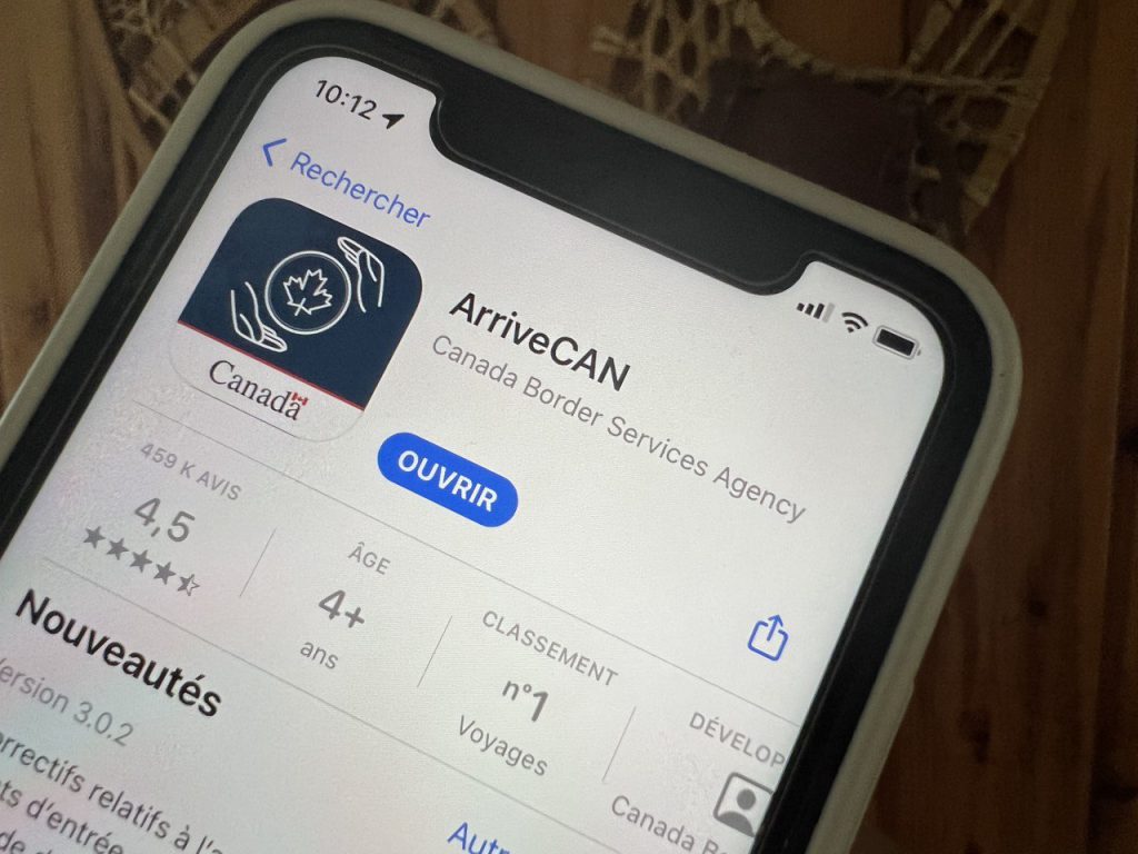 L’application ArriveCan pourrait rester - Immigrer.com